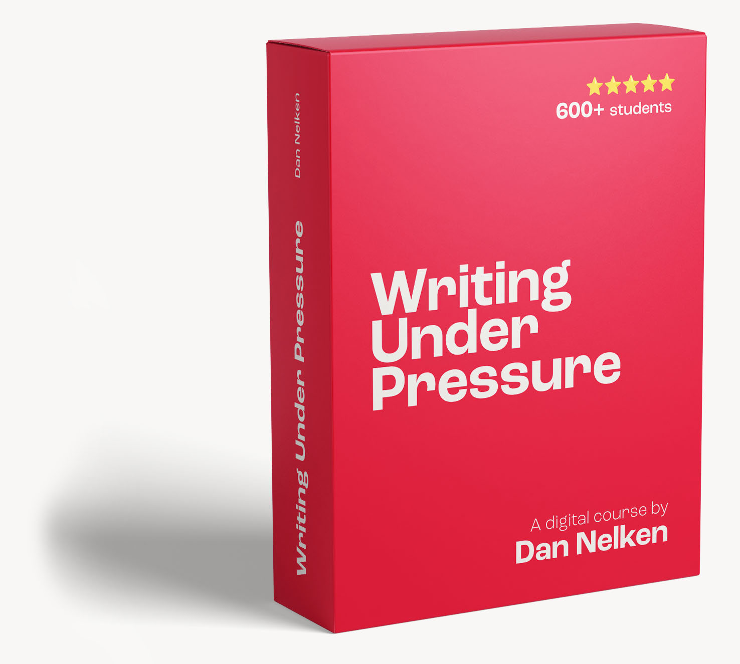 Writing Under Pressure | The Course | By Dan Nelken